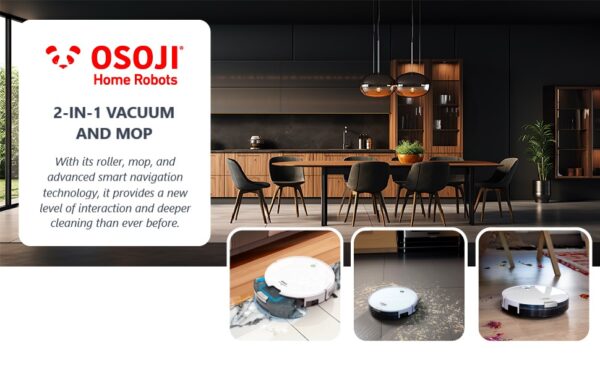 DUO D990 WIFI Robot Vacuum and Mop – Osoji Robotics